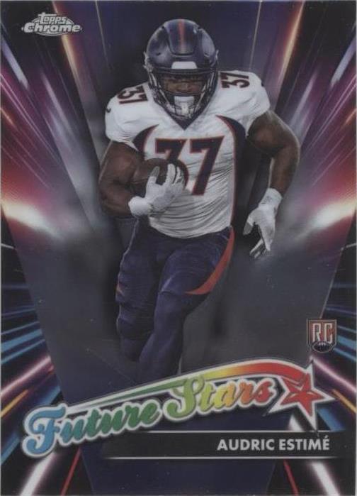 2024 Topps Chrome - Audric Estime #FS-24 for sale | eBay