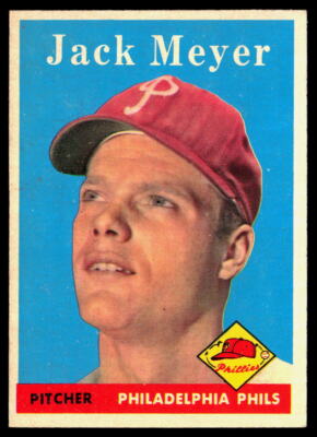 Jack Meyer 1958 Topps #186 EX-EXMT | eBay
