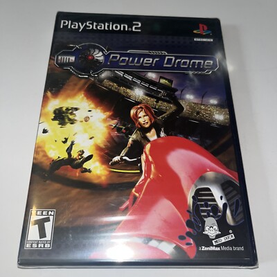 Powerdrome (Sony PlayStation 2, 2004) brand new mint condition ...