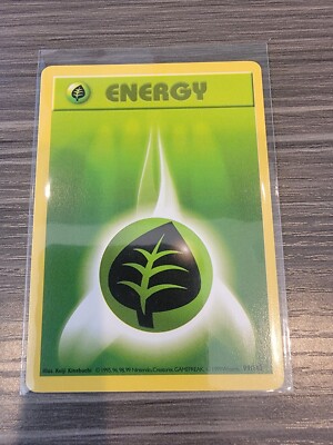 GRASS ENERGY - 99/102 - Base Set SHADOWLESS - Pokemon Card - LP | eBay