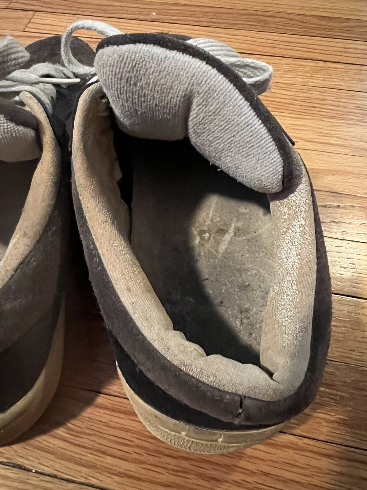 Rare 1995 Old School Vintage Skate Shoes by VANS Grey… - Gem