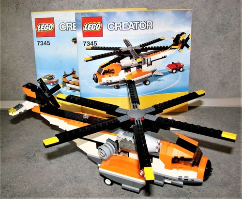 Lego Creator Ref 7345 Helicopter Aircraft Ferry - Toy | eBay Australia