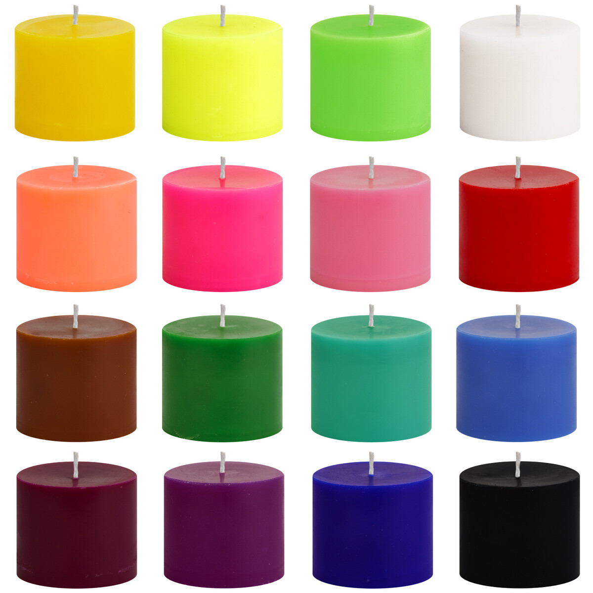 Candle Color Dye For Soy Wax Candle Wicks 16 Color Candle Dye Flakes ...