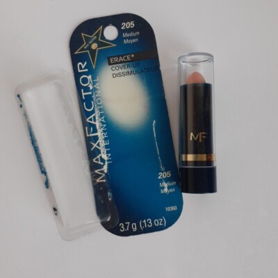 Max Factor Erace Cover Up #205 Medium Concealer Retired Rare Old Stock ...