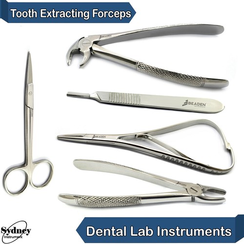 Tooth Pulling Loosen Pliers Tissue Removal & Needle Holder Operating ...