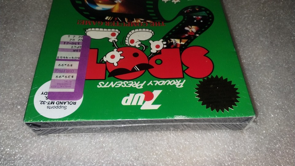 7up Spot The Computer Game PC IBM / Tandy 1990 Virgin Mastertronic 5.25 ...