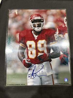 Andre Rison Signed 8x10 COA Chiefs | eBay