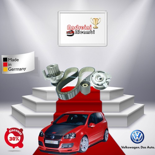 Set Distribution + Pompe VW Golf V 1.9 Tdi 77KW 105CV à Partir De 2006 ...