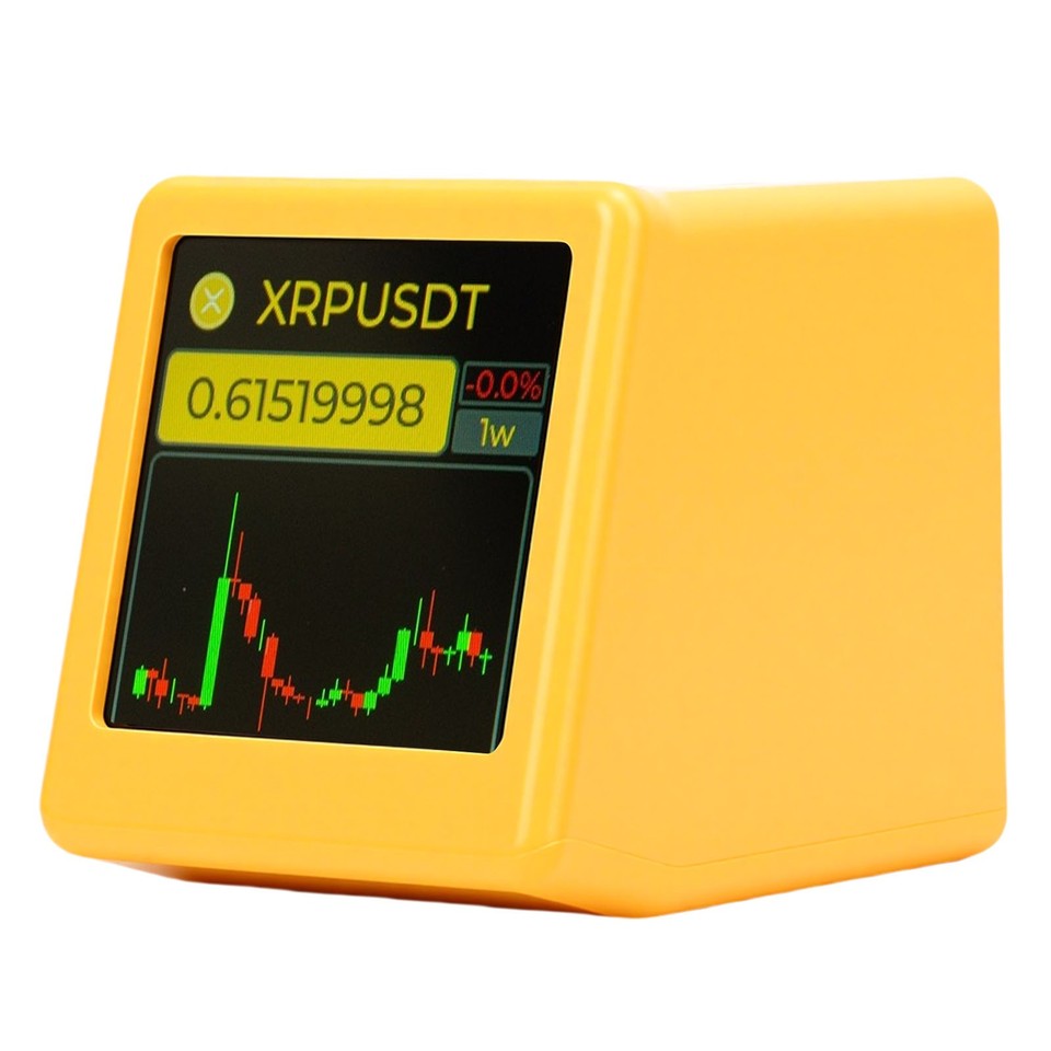 Bitcoin Price Display Weather Digital Clock For Global Market WiFi ...