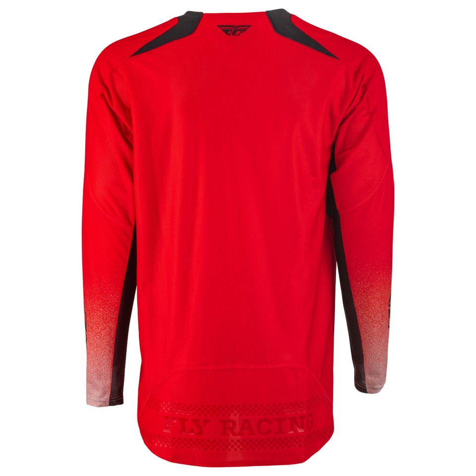 Fly Evolution DST MX Jersey Motocross Off-Road Red Grey | eBay UK