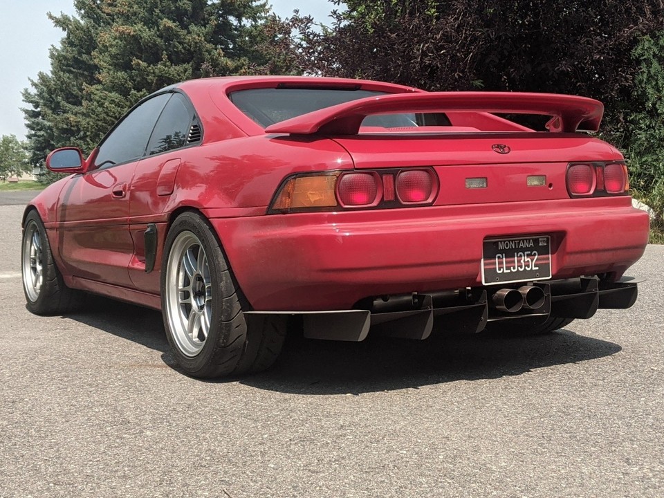1991 -95 Toyota MR2 Wilhelm Raceworks Rear Diffuser Undertray 2GR ...