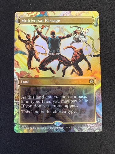 Multiversal Passage (Borderless) Marvel's Spider-Man Foil for sale ...