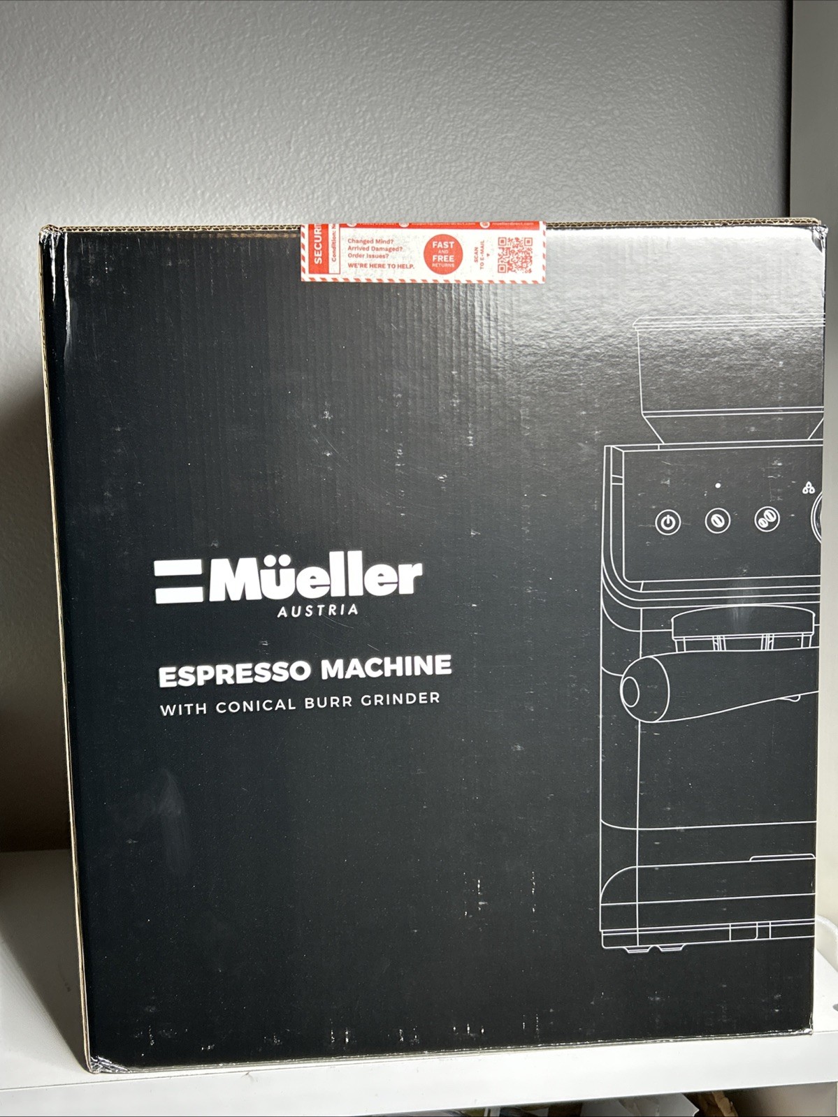 Mueller espresso Machine Premium - Brews, Steams, And Froths | eBay