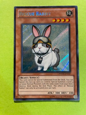 Yugioh Rescue Rabbit PHSW EN037 Secret Rare UNL ED | eBay Australia