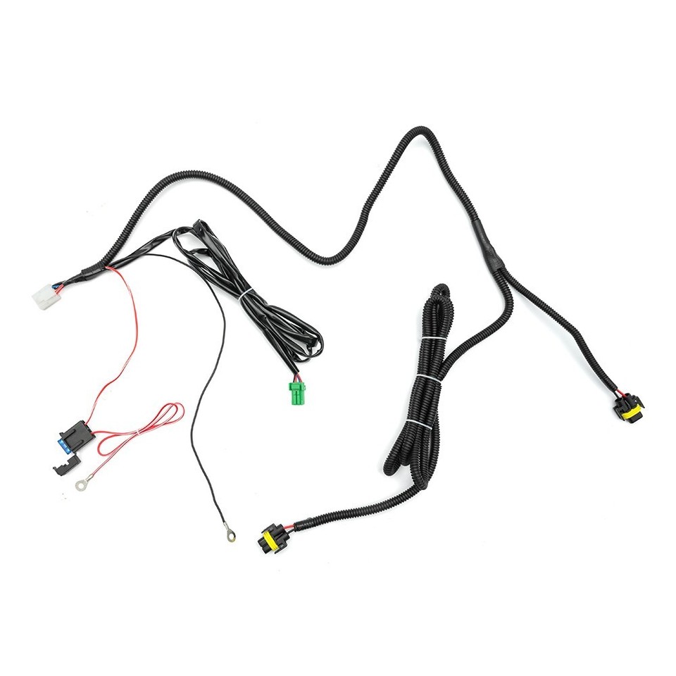 For Acura TL ILX TSX RDX H8 H11 LED Fog Lights Switch Relay Wiring ...