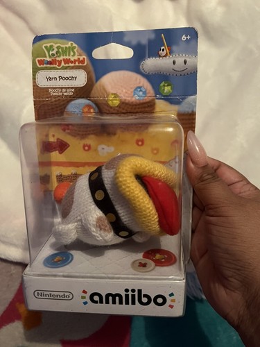 Nintendo Yarn Poochy amiibo Collectable Figure (NVLCYAAE) for sale ...