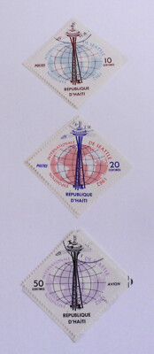 HAITI - 1962 INTERNATIONAL EXPOSITION SEATTLE Postage Stamp Lot Set | eBay