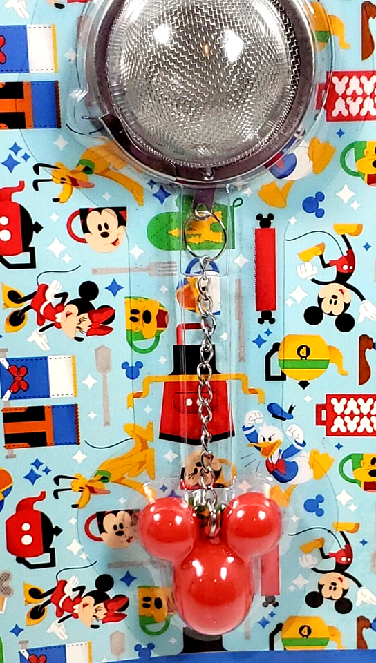 Disney Parks Mouse Wares Tea Infuser Ball Mickey Ears Icon NEW | eBay