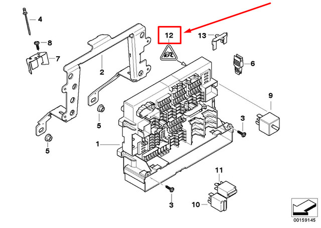 Genuine BMW Socket Housing 61139225063 / 61-13-9-225-063 OEM for sale ...