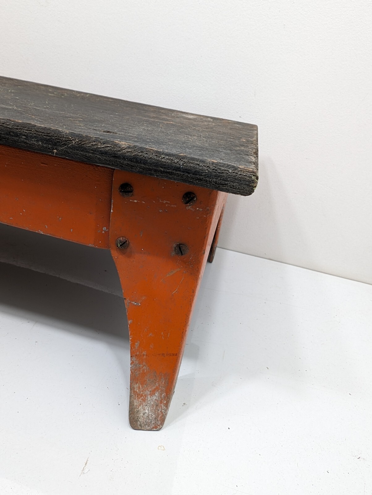 Vintage Passenger Step Stool Railroad Conductors Train Car Entry Box ...