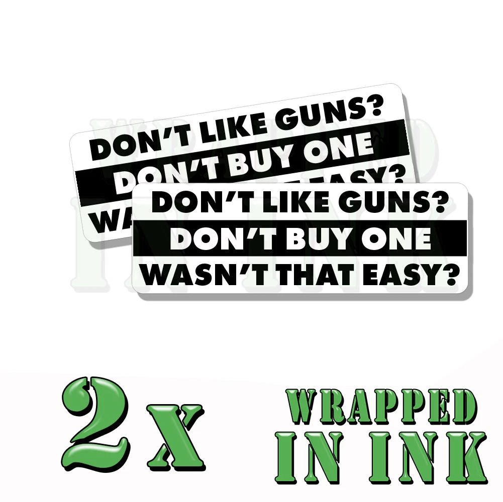 Pro Gun Stickers Decals