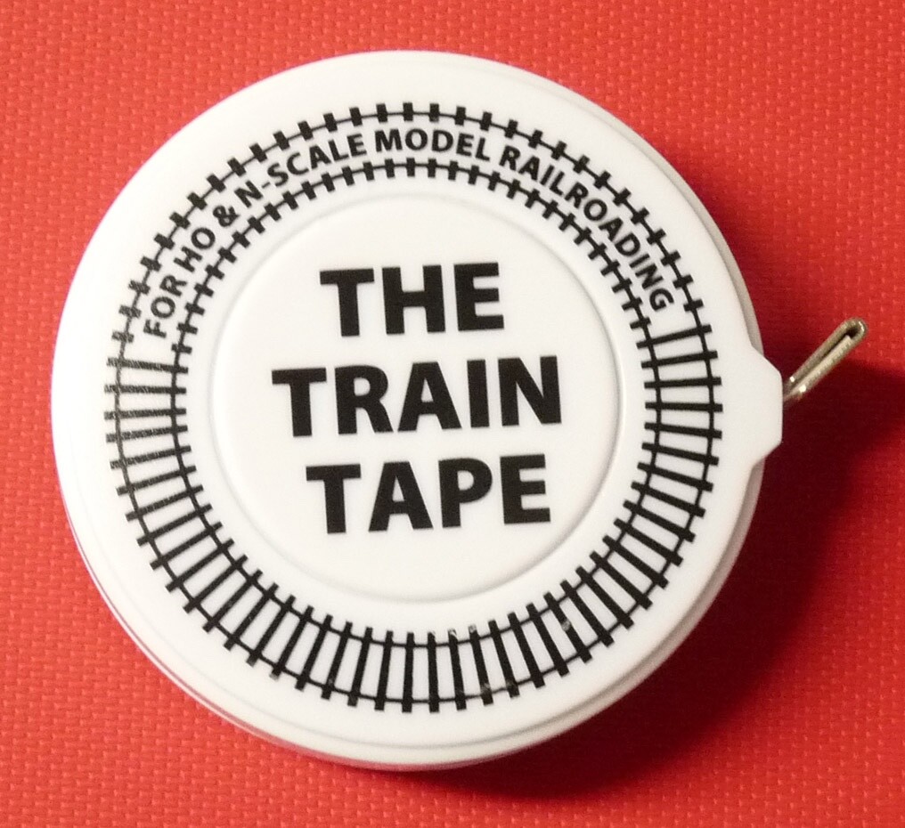 N & HO Scale Double-Sided Measuring tape -- The Train Tape -- | eBay