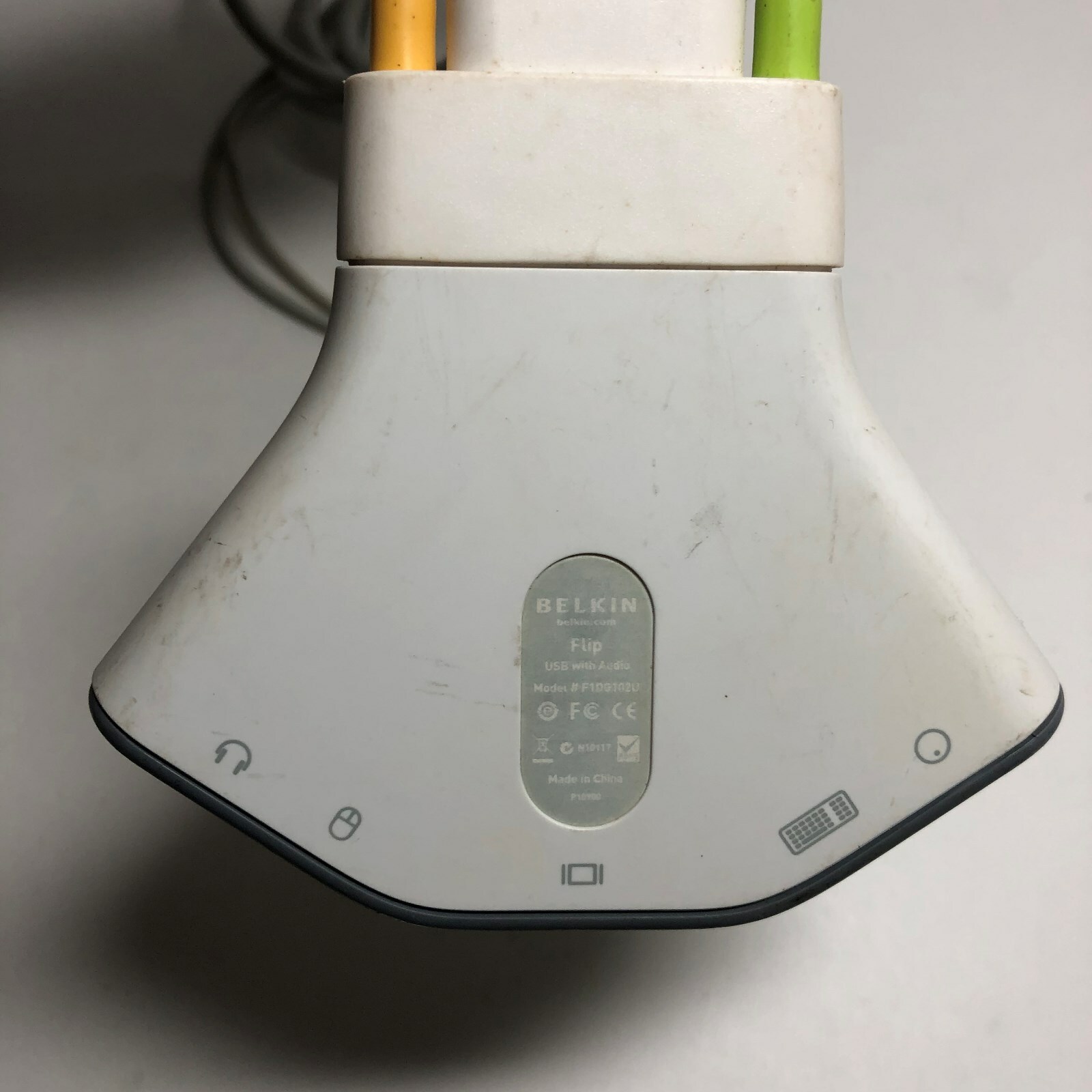 BELKIN Flip USB w/ Audio KVM Switch Cable | eBay