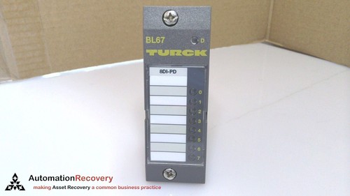 TURCK BL67-8DI-PD, BL67 ELECTRONIC MODULE, 6827205, NEW* #317607 | eBay