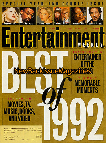 Entertainment Weekly 12/92,Madonna,December 1992,NEW | eBay