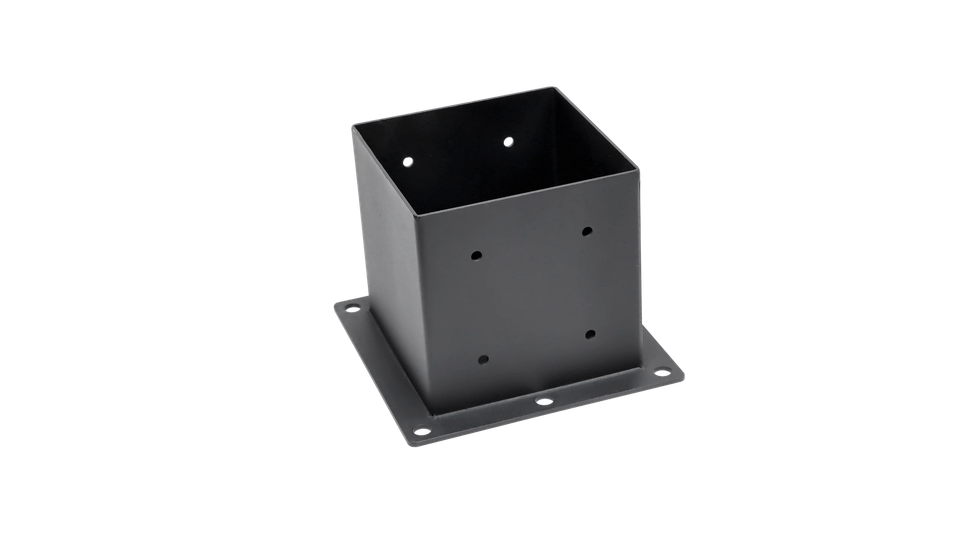 6x6 Post Base 4 Pcs Standoff Deck Post Anchor for Concrete Heavy Duty ...