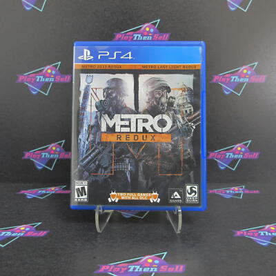Metro Redux PS4 PlayStation 4 - Complete CIB 816819011621 | eBay