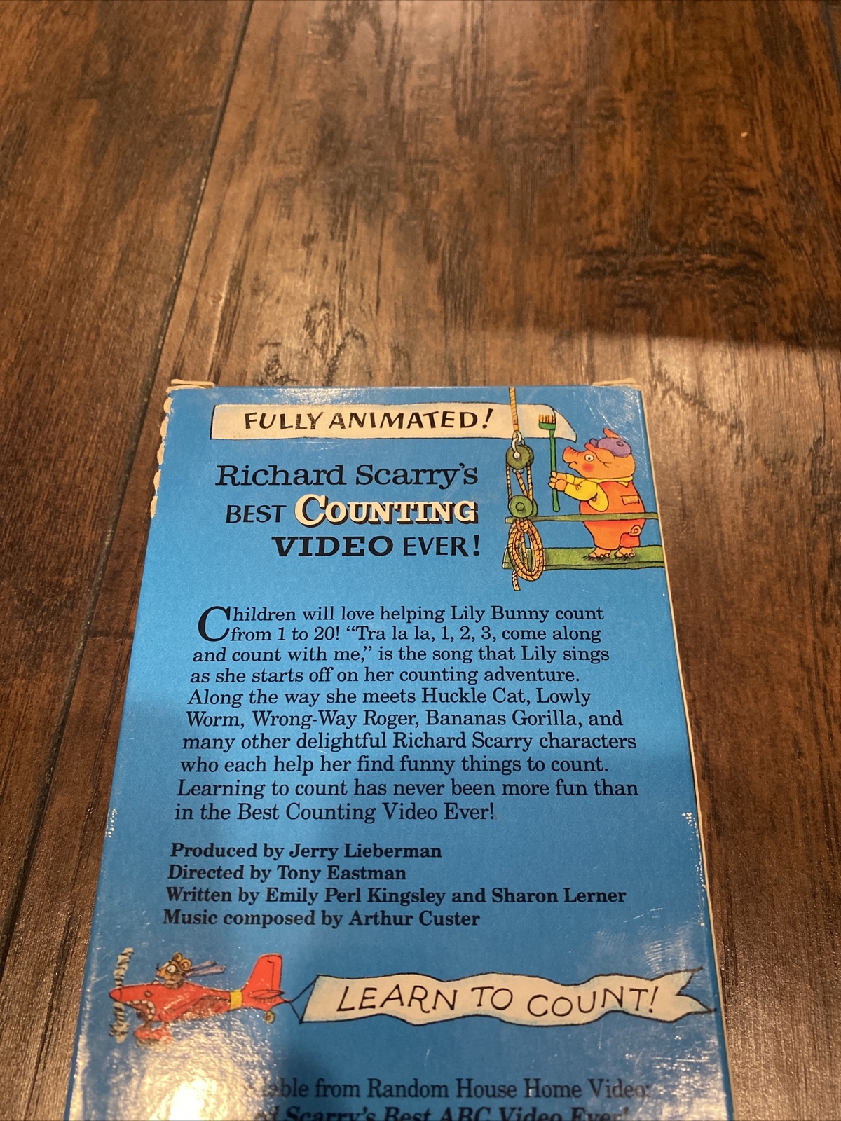 Richard Scarry's Best Counting Video Ever (1989 VHS) | eBay