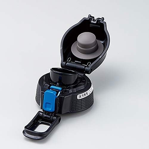 ZOJIRUSHI keep cold water bottle plugs set Drink directly blue stripe ...