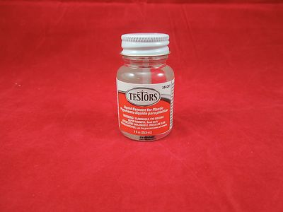 TESTORS LIQUID CEMENT GLUE 3502XT PLASTIC MODEL MODELING AIRPLANE TANK ...