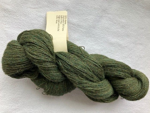 INCA TOPS 100% Alpaca Lace Hand Knitting Yarn 875 yards Color Moss | eBay