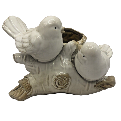 Yankee Candle Tea Light Candle Holder Love Birds Nest Nature | eBay