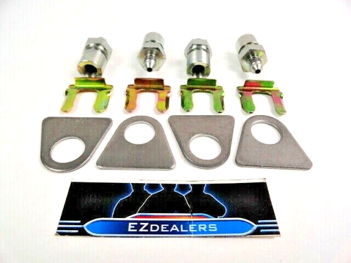 3/16" TO -3AN BRAKE LINE ADAPTER KIT STREET ROD,HOT ROD, RAT ROD,IMCA ...