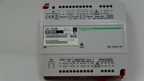 Schneider Electric Controller Zone TAC Xenta 121 FC/230 V 1.28 | eBay UK