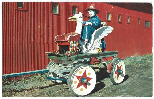 Postcard Mother Goose Float Barnum and Bailey Circus Museum Baraboo ...