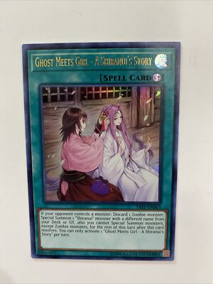 Yugioh! TCG Ghost Meets Girl - A Shiranui’s Story SAST-EN063 LP Ultra ...