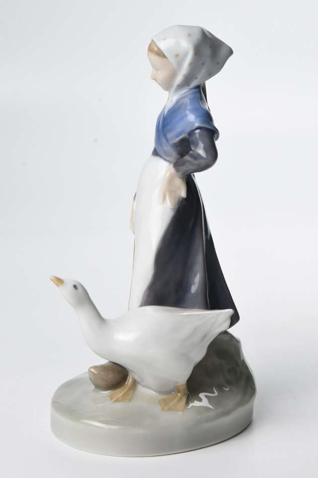 Royal Copenhagen Denmark Goose Girl Porcelain Figurine 528 | eBay