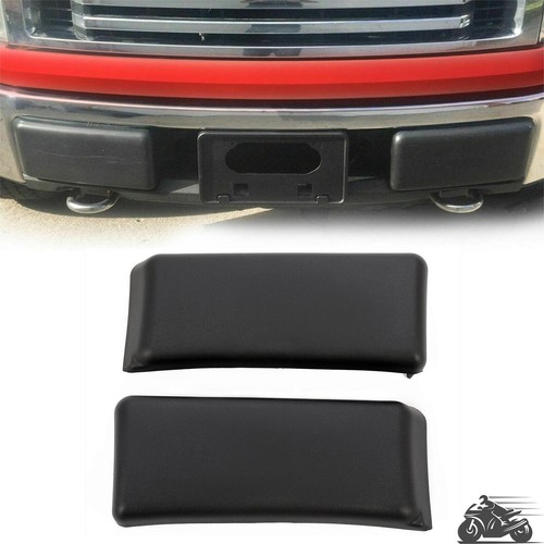 Pair LH+RH Fit For Ford F150 2009-2014 Front Bumper Guards Inserts Pads ...