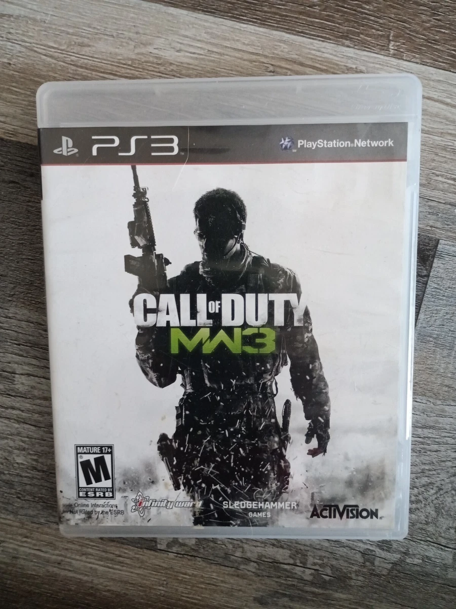 Call Of Duty Modern Warfare 3 Ps3 Cover