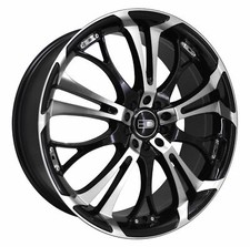 HD Wheels 5x100 Spinout Wheel Gloss Black Machined Face W Red for sale ...