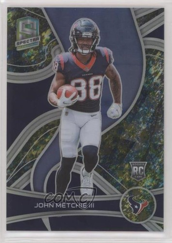 2022 Panini Spectra Rookies Neon Splatter Prizm /8 John Metchie III ...