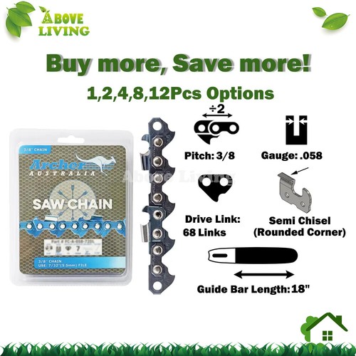 Sawchain S For 18" Jonsered CS2054 CS2050 Turbo CS2156 CS2159 CS2159C ...