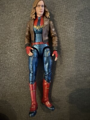 Marvel Legends Captain Marvel Bomber Jacket Figure LOOSE NEW NO BAF | eBay