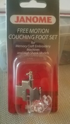 Janome Free Motion Couching Foot Set Part #202110006 | eBay