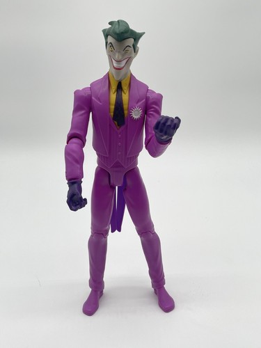 2014 MATTEL DC COMICS THE JOKER 12" ACTION FIGURE PURPLE SUIT PRE-OWNED ...