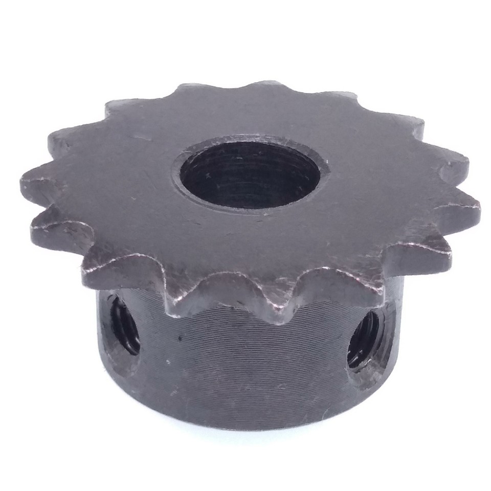 Chain Drive Sprocket Wheel 15T Bore 10mm Pitch 1/4" 6.35mm For 04C ...